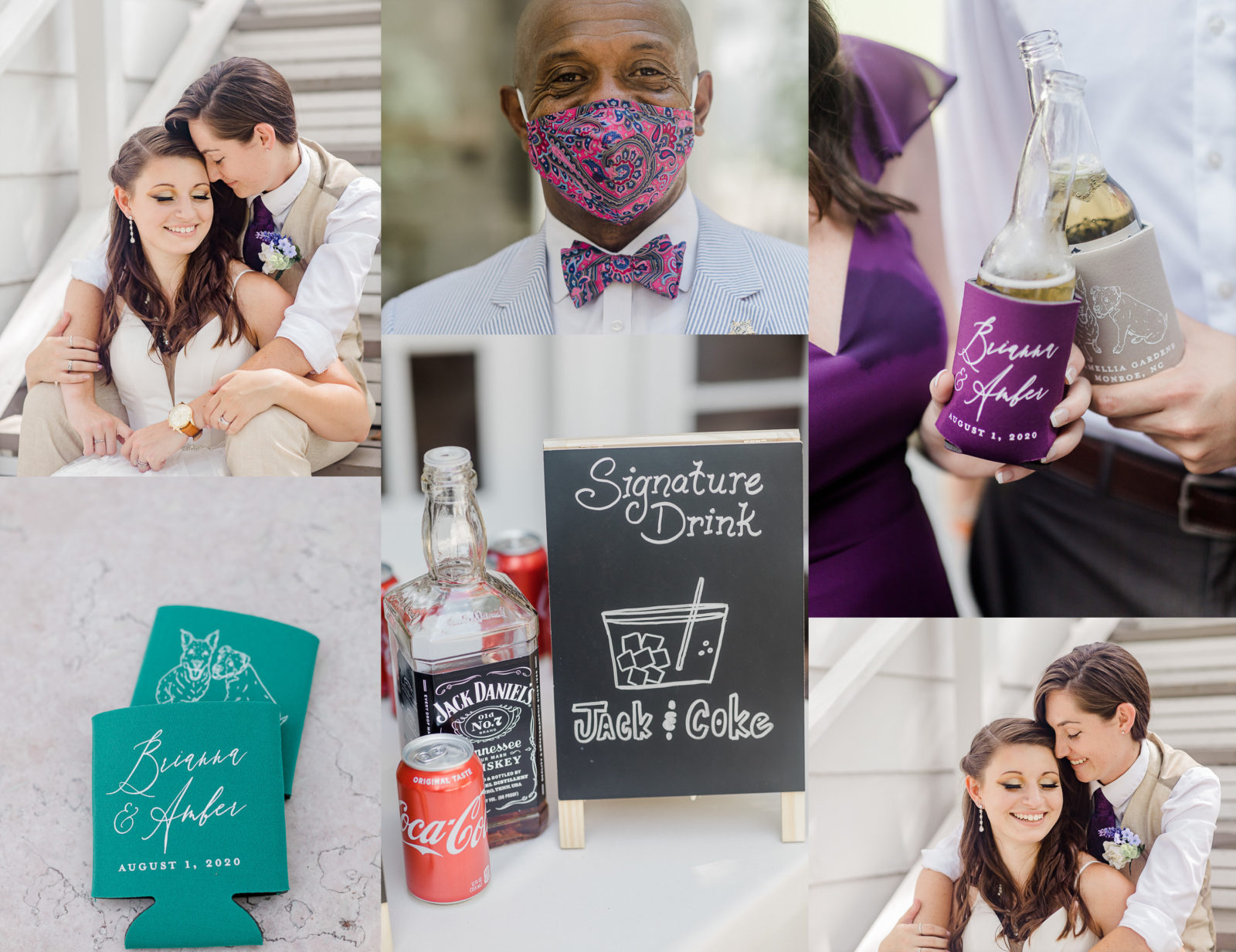 Amber + Bri's Tipsy Goat Estate Wedding - Wyeth Augustine Photography